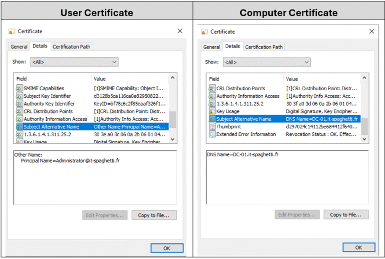 AD CS and Certificate Mapping – KB5014754 February 11, 2025 - Sudo-AD